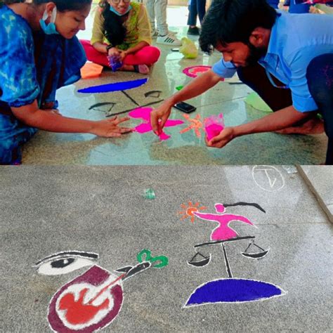 Dheeraj Gajula On Linkedin Rangoli Khaizen2k22 Womenempowerment