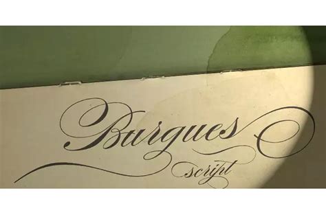 Burgues Script Font Creative Fonts