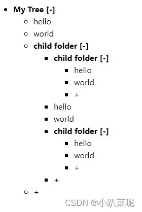 vue递归渲染树形结构数据 vue 渲染递归树 CSDN博客