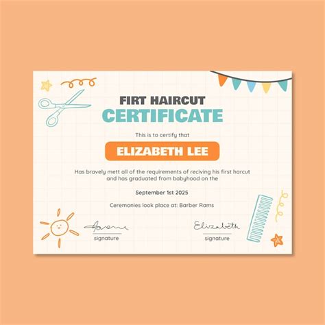 Free Vector Certificate Template Design Free Vector Certificate Template Design