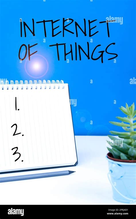 Text Showing Inspiration Internet Of Thingsconnection Of Devices To The