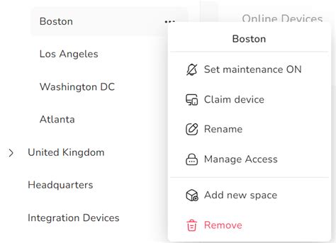 Add And Manage Spaces