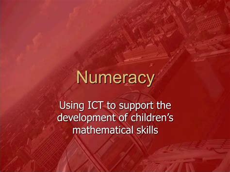 Ppt Numeracy Powerpoint Presentation Free Download Id 743733