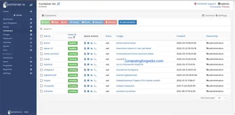Best UI Applications For Managing Docker Containers ComputingForGeeks