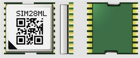 gnss module with active antenna sim28ml simcom wireless solutions