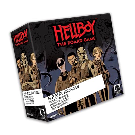 Hellboy The Board Game Bprd Archives Expansion Sklep Mepel