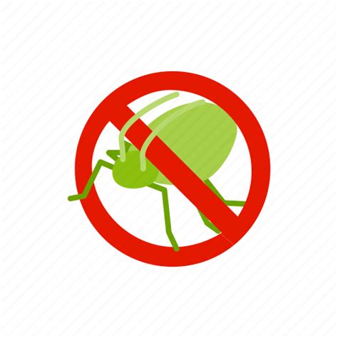 Blog Disease Grasshopper Insect Isometric Pest Warning Icon