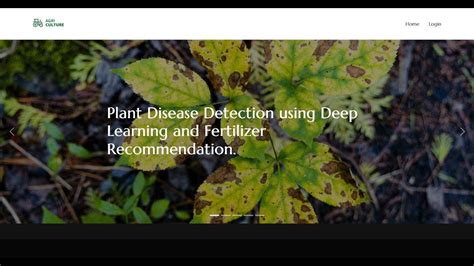 Plant Disease Detection Using Deep Learning And Fertilizer