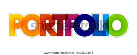 Portfolio Text Over 42905 Royalty Free Licensable Stock Illustrations