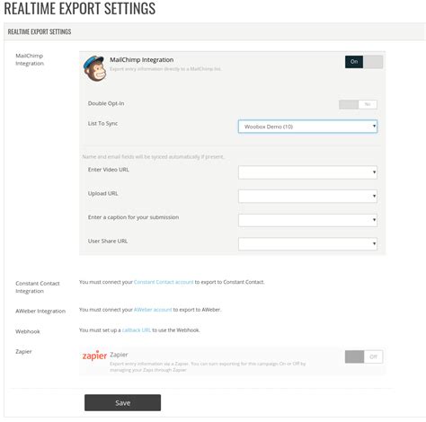 Automatic Emails Woobox Help