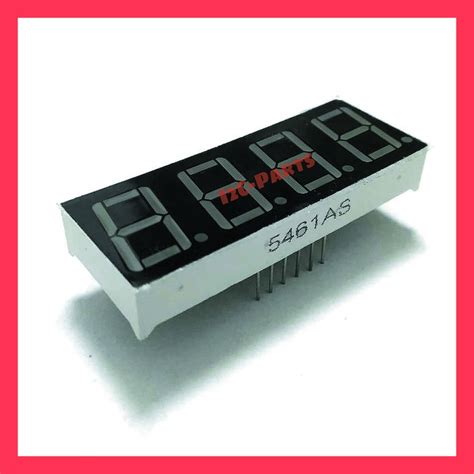 Jual 4 Bit 7 Segment 056 Cc Common Cathode Seven Segmen 4 Digit Led