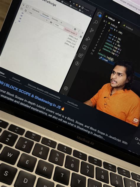 Rishabh Sehgal On Linkedin Javascript Blockscope Variableshadowing Masteringjs
