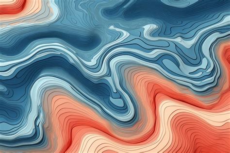 Premium Photo Contour Line Like Map Geological Abstract Background
