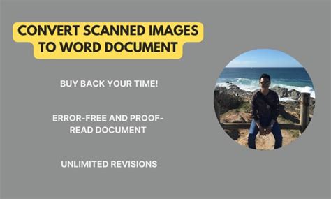 convert scanned written images to text in word document by jonathan yxy
