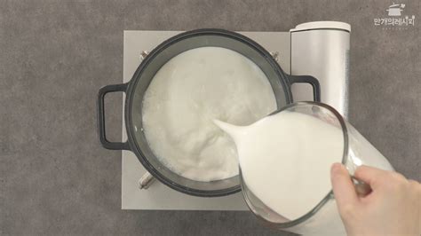 Tv요리 뽀오얀 구름때깔에 수제 리코타치즈 만들기