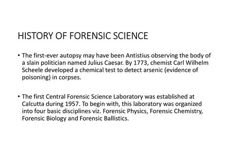 Unit 1 Forensic Science Nursing By Hitesh Chaudhary Ppt Free Download