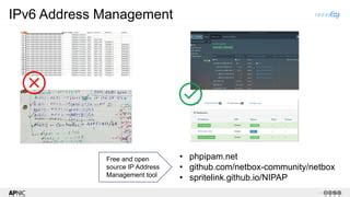 IPv6 Deployment Planning And Security Considerations PPT