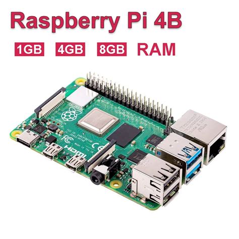 Original Raspberry Pi 4 Model B 2gb 4gb 8gb Ram 64bit Quadcore Cpu 1 5ghz Built In Wifi Ble Pi