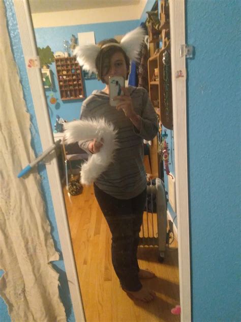 I Made My Own Ears And Tail Im A Polymorph So I Shift Into All Sorts Of Stuff But These Are My