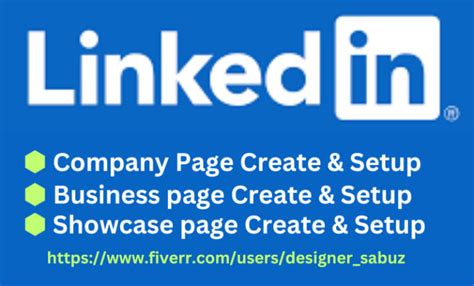Create Your Linkedin Business Page Or Profile By Designer Sabuz Fiverr