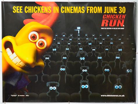 Chicken Run” Original Quad Poster Film Poster Movie Poster