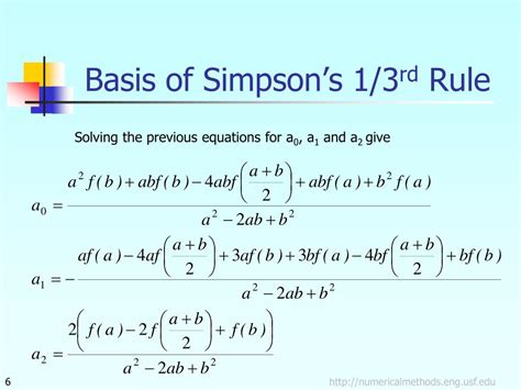 ppt simpson s 1 3 rd rule of integration powerpoint presentation