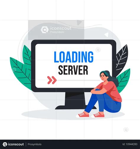 Employee Faces Loading Server Error Illustration Free Download People Illustrations Iconscout