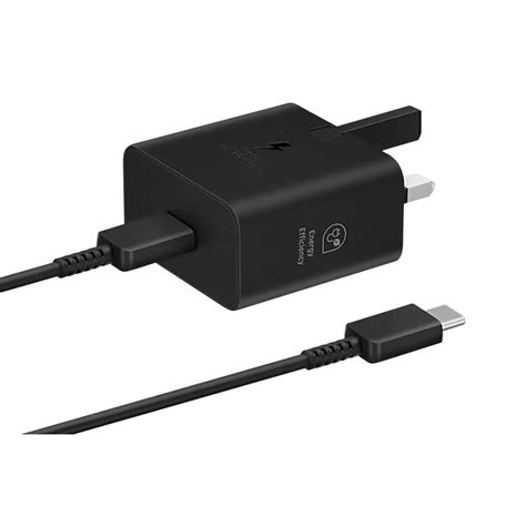 Buy Samsung W Super Fast Charging Power Adapter With Usb C To C Cable Ep T Black In Kuwait