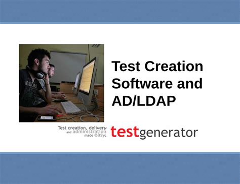 Pdf Test Creation Software And Adldap Dokumentips
