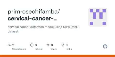 Github Primrosechifambacervical Cancer Detection Model Cervical