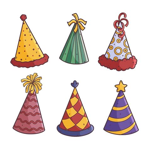 Plantilla De Gorro De Cumpleaños Para Imprimir Bonete Para Fiestas