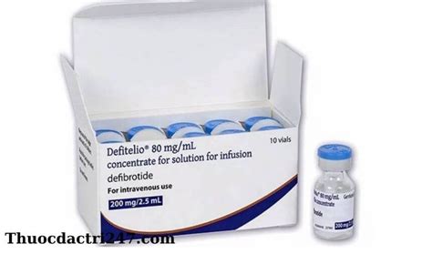 Thuốc Defitelio điều Trị Bệnh Tắc Tĩnh Mạch Giá Bao Nhiêu