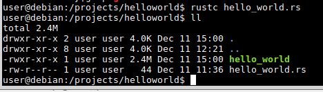 RUST Howto Getting Started Hello World Dwaves De