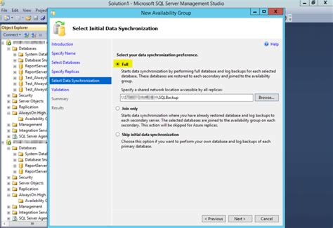 Install And Configure SQL AlwaysON AG With Listener On Azure AlwaysOn Configuration Initial