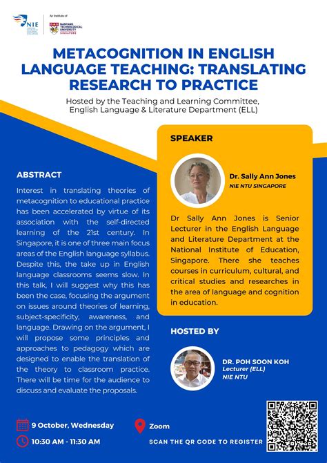 Metacognition In English Language Teaching Translating Research To