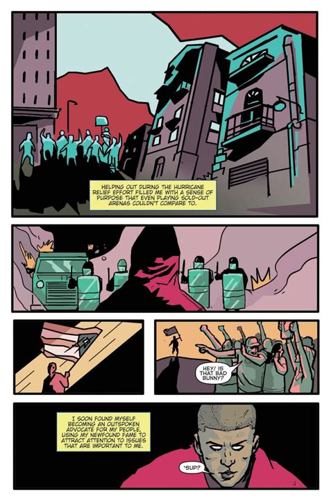 Rapper Bad Bunny Gets The Comic Book Treatment ⋆ First Comics News