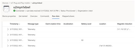 iot central data export webhook endpoint is not receiving json