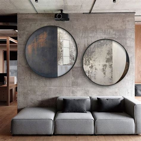 Modern Round Canvas