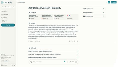 Perplexity Ai Valued At 520 Million After Getting Support Of Jeff
