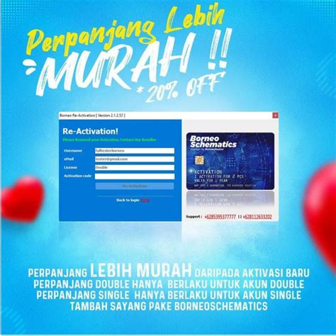 Jual Aktivasi Borneo Schematics Shopee Indonesia