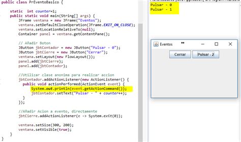 Java Para Programadores 94 Gestión De Eventos En Swing