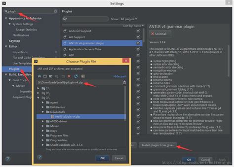 antlr4的intellij插件安装及示例hello g4 antlr4 示例 csdn博客