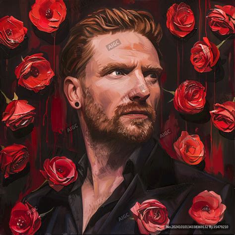Ai创作图写实人物插画 数字肖像插画 侠盗猎车手5艺术艺术 Cgi艺术家 个人专辑海报 超写实插画 写实的肖像画 专辑封面艺术 玫瑰壁画 写实主义肖像画 专辑封面图案 写实装饰画