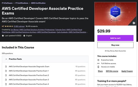 5 Best AWS Developer Associate Practice Exams In 2023 Free Paid
