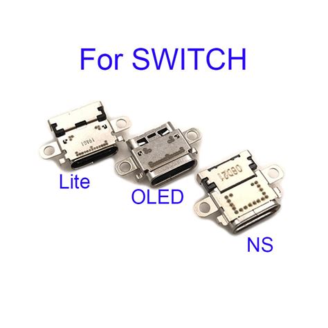 Switch Oled Original Usb Charging Port Socket Lot For Nintendo Switch Lite Console Power