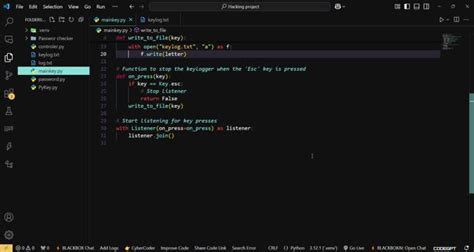 Mayur Sapkale On Linkedin Cybersecurity Python Keylogger