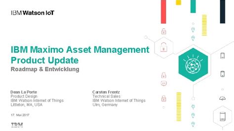 Ibm Maximo Asset Management Product Update Roadmap Entwicklung