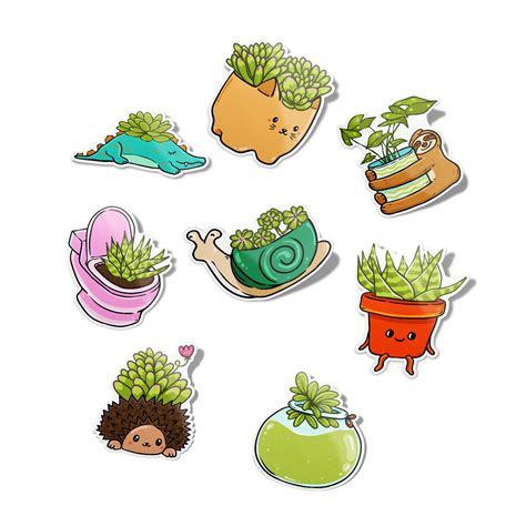 Cute Plants Collection Girlsprintinghouse