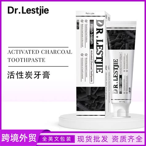 Activated Carbon Toothpaste 120g Fresh Breath Remove Yellow Stain