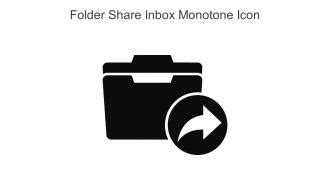 Folder Share Inbox Monotone Icon In Powerpoint Pptx Png And Editable Eps Format PPT Presentation